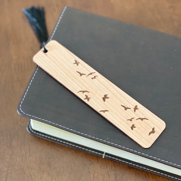 Wood Bookmark - Etsy