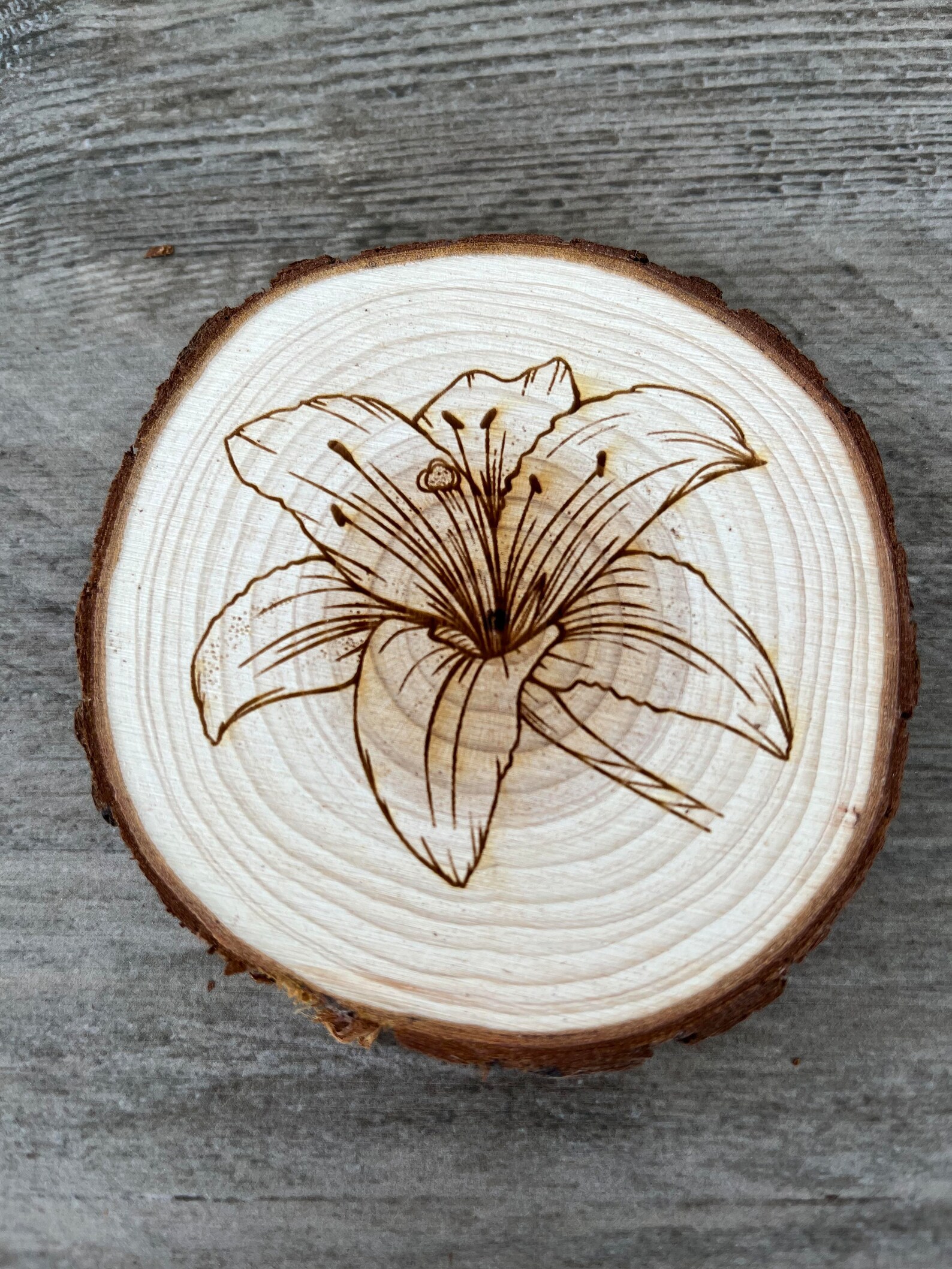 Lily Flower Coaster Set - Perfect Gift for Wedding, Engagement ...