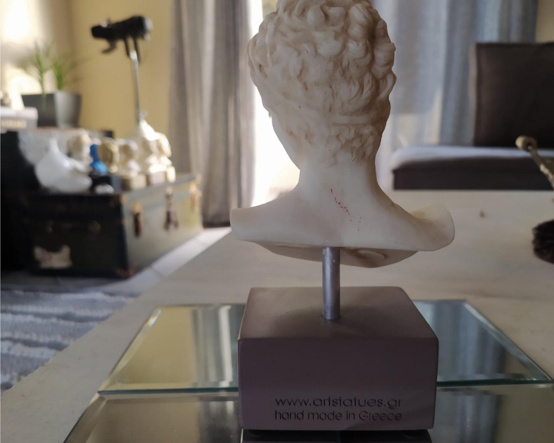 Ancient Greek Art, Marathon Boy Bust, Greek Sculpture - Etsy