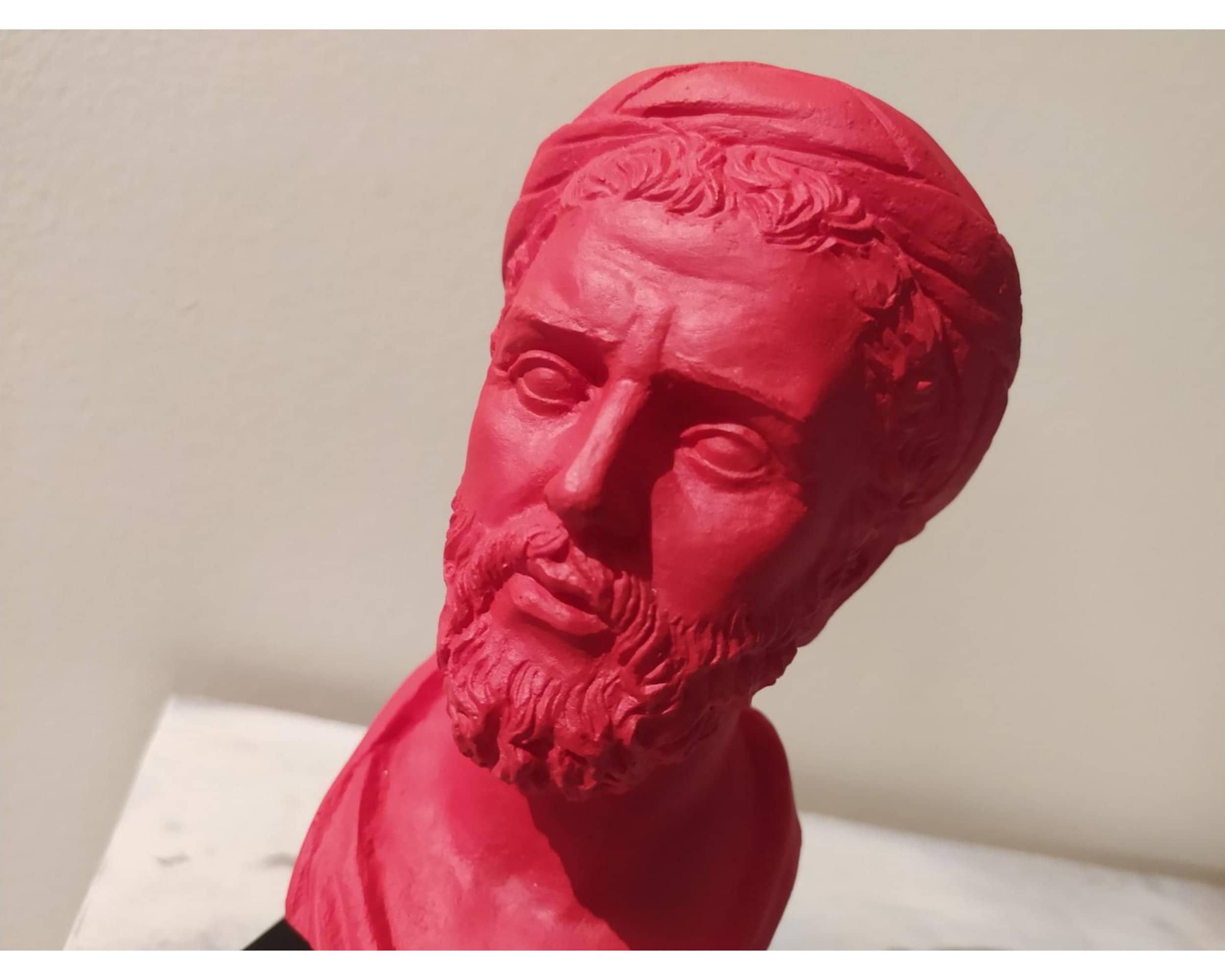 Pythagoras Greek Philosopher Bust