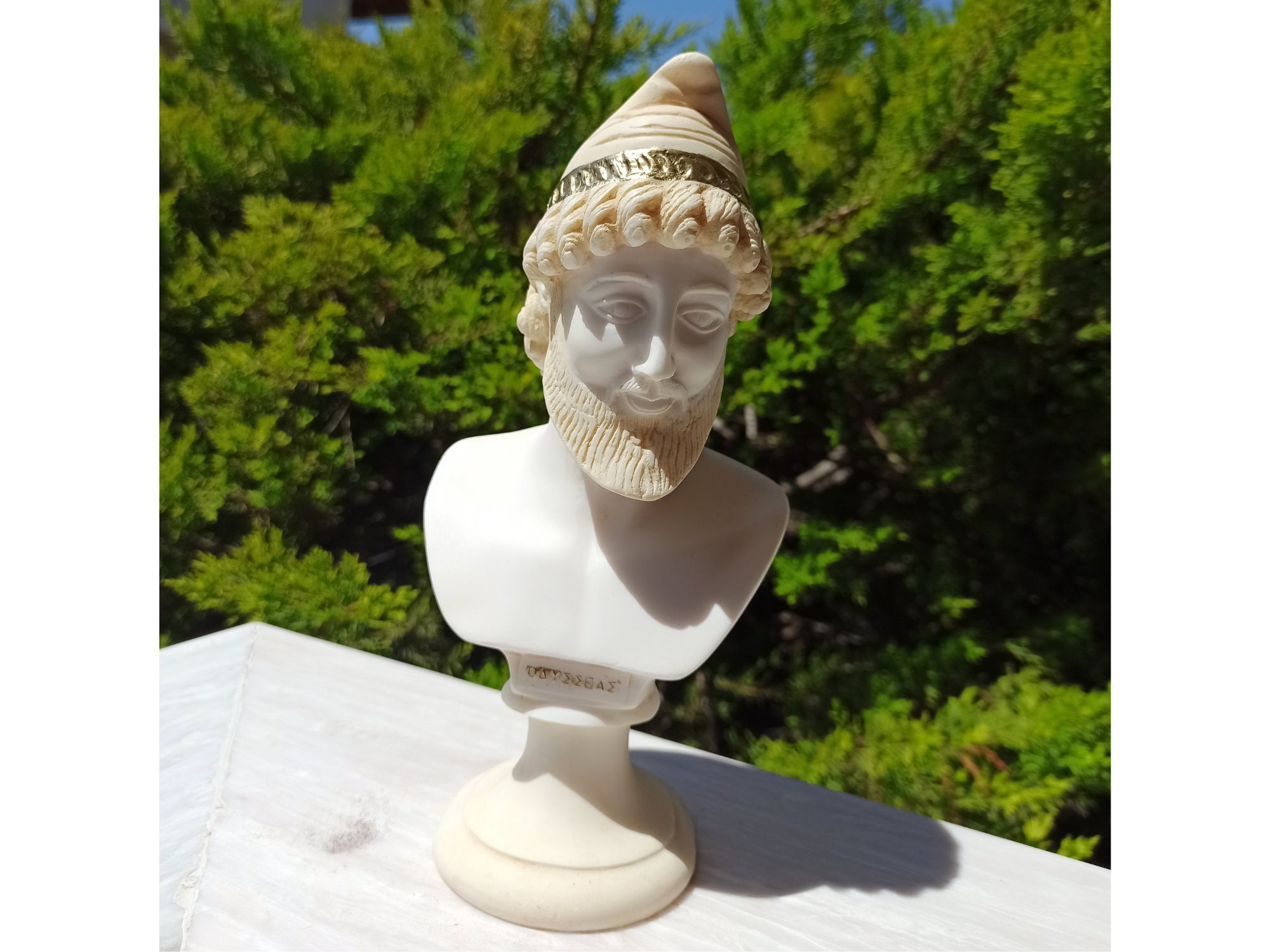 Odysseus Greek Statue Famous Hero of Trojan War Ancient | Etsy