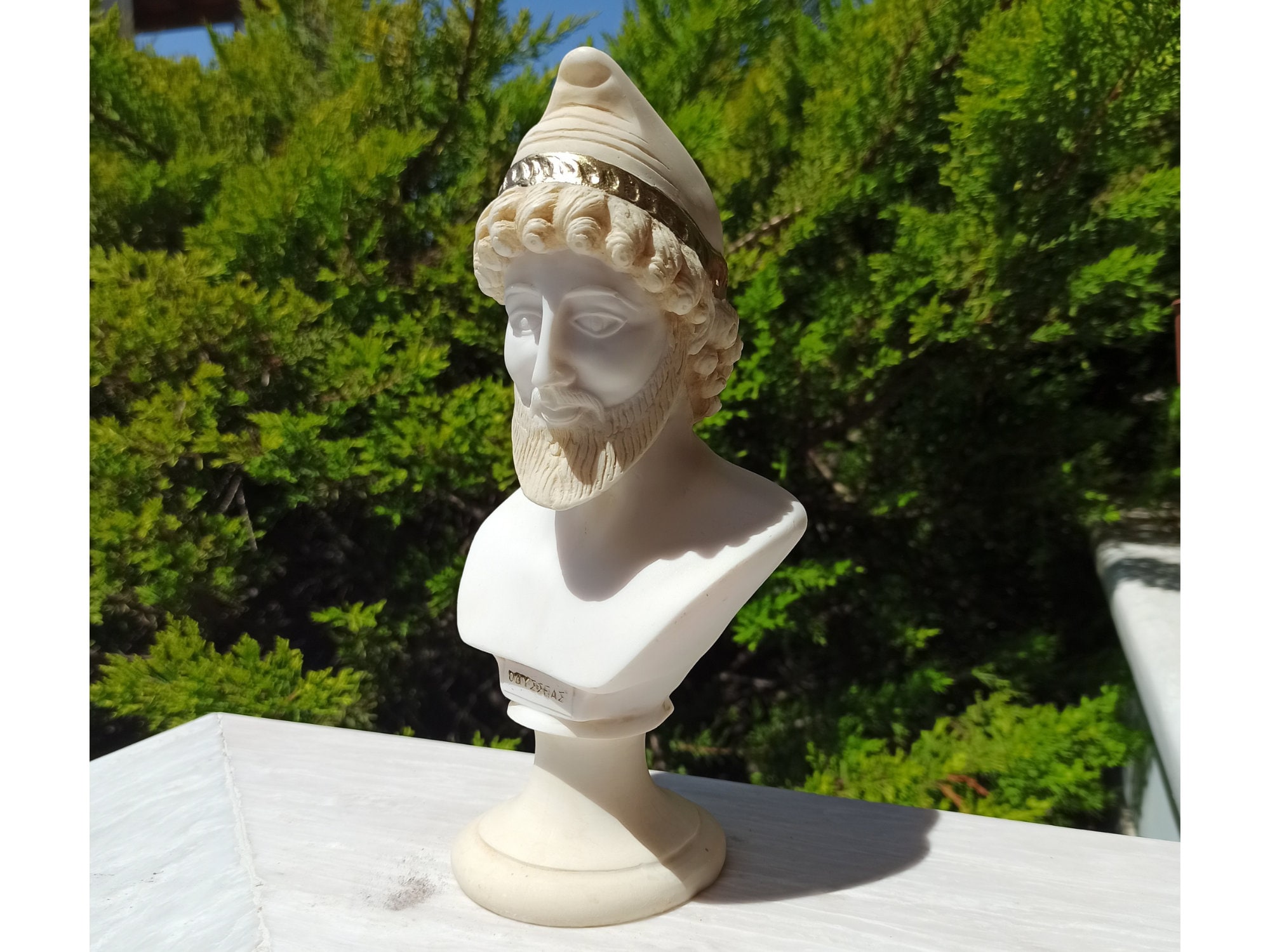 Odysseus Greek Statue Famous Hero of Trojan War Ancient | Etsy