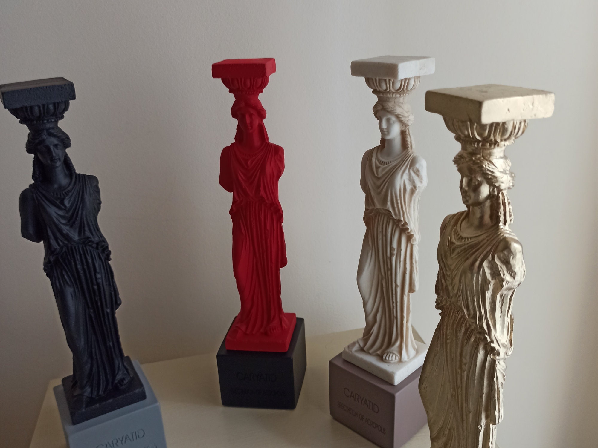 Roman Sculpture Caryatid Pop Art Statue Classicism Sculpture | Etsy