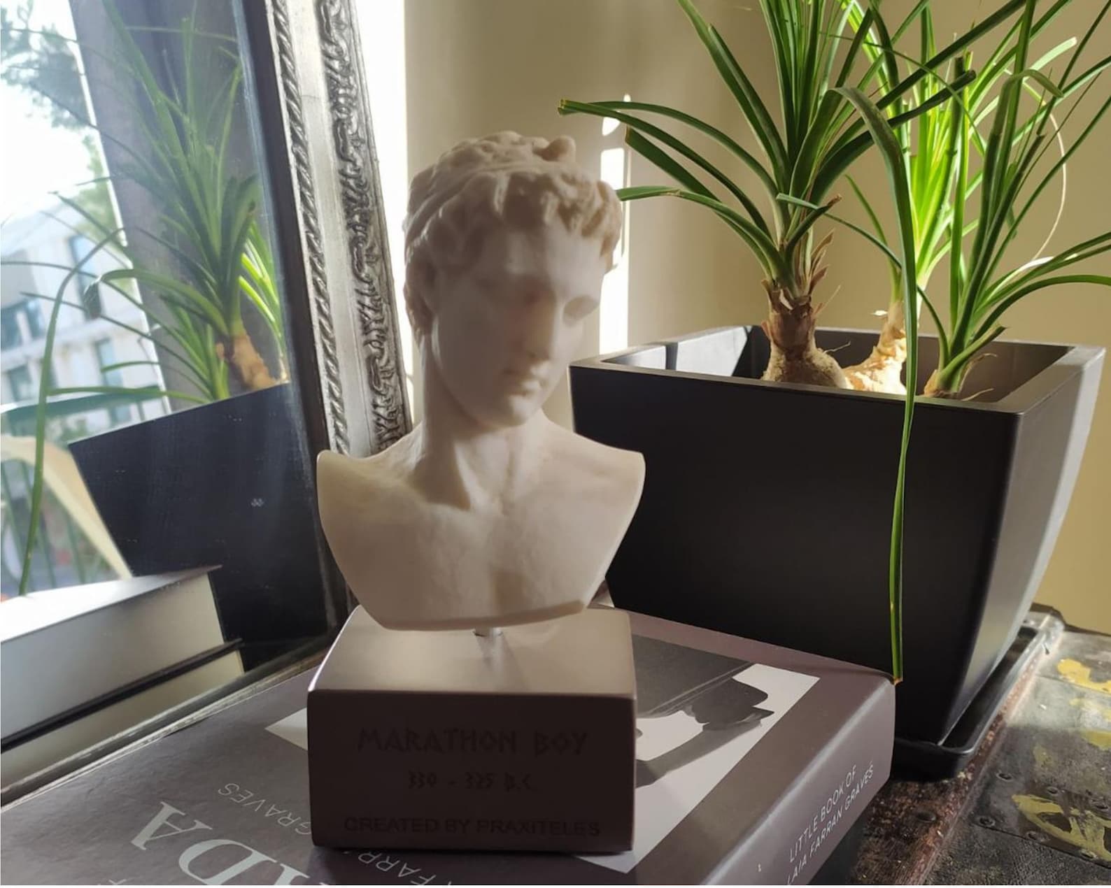 Ancient Greek Art, Marathon Boy Bust, Greek Sculpture - Etsy