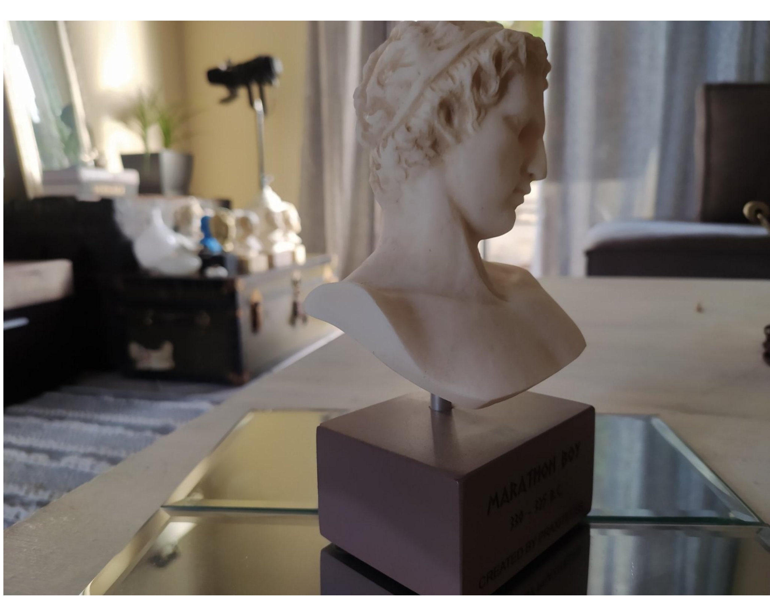 Ancient Greek Art, Marathon Boy Bust, Greek Sculpture - Etsy