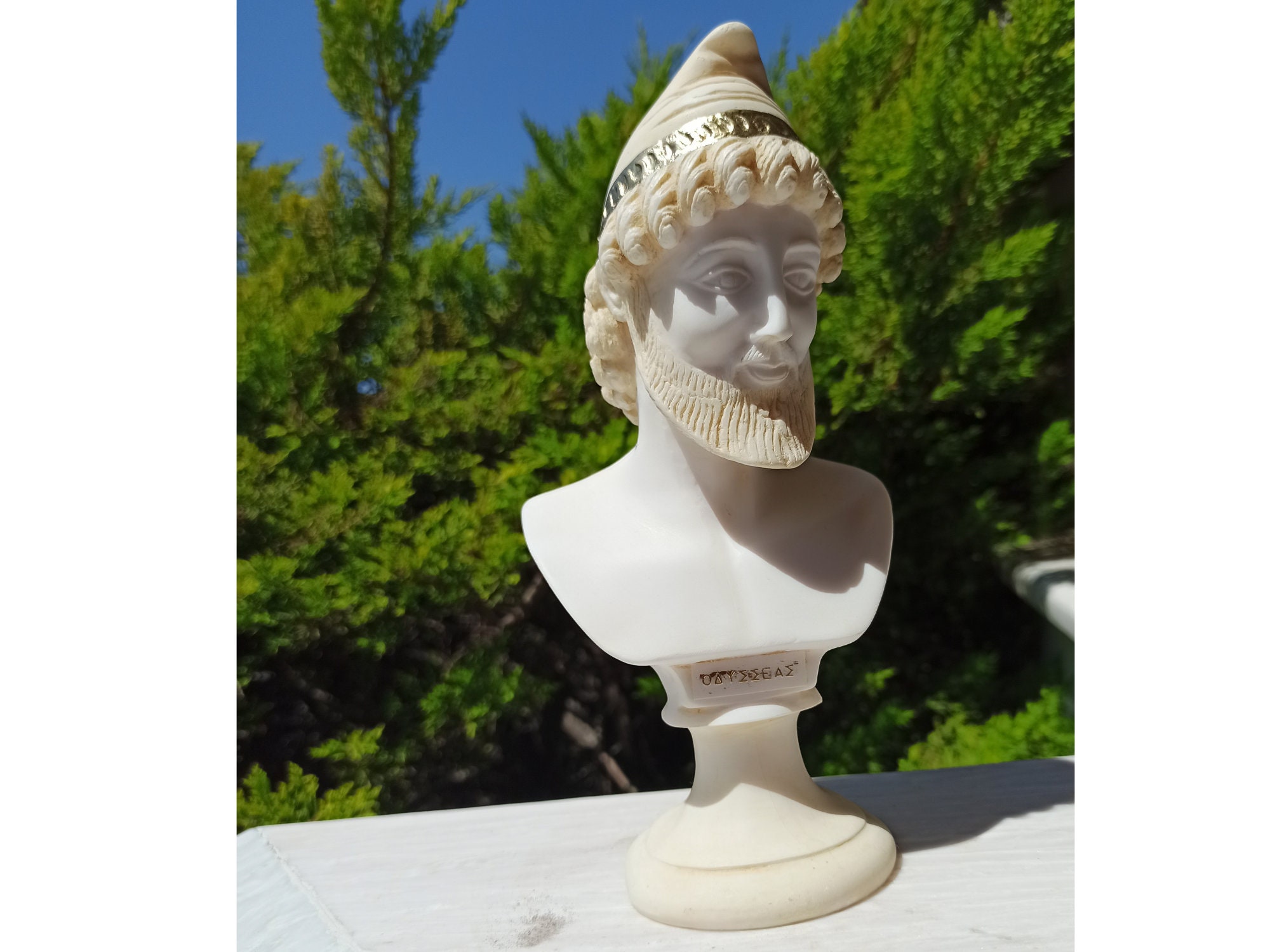 Odysseus Greek Statue Famous Hero of Trojan War Ancient | Etsy