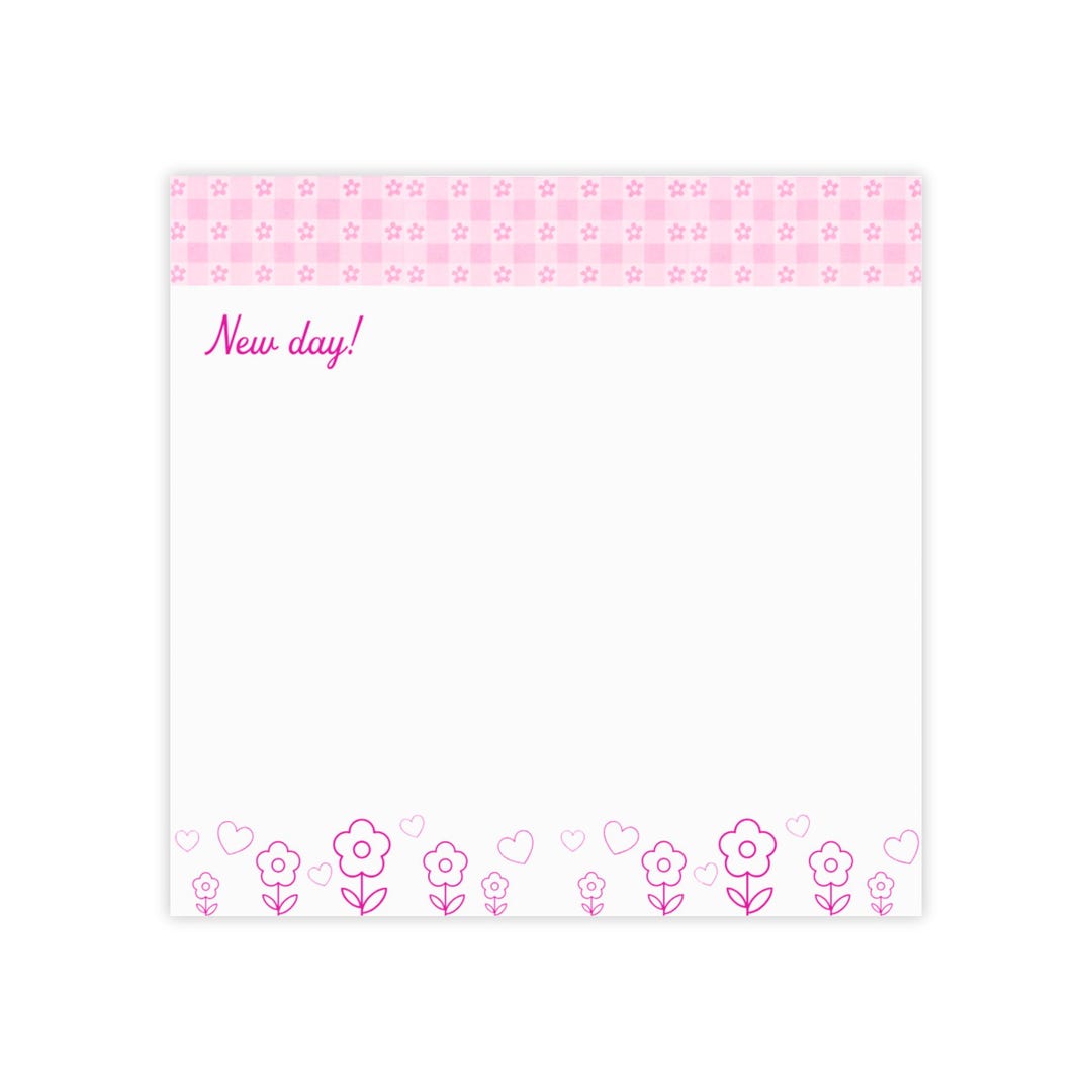Floral Note Pads, Cute Stationery, Daily Reminder Pads, Gifts for ...