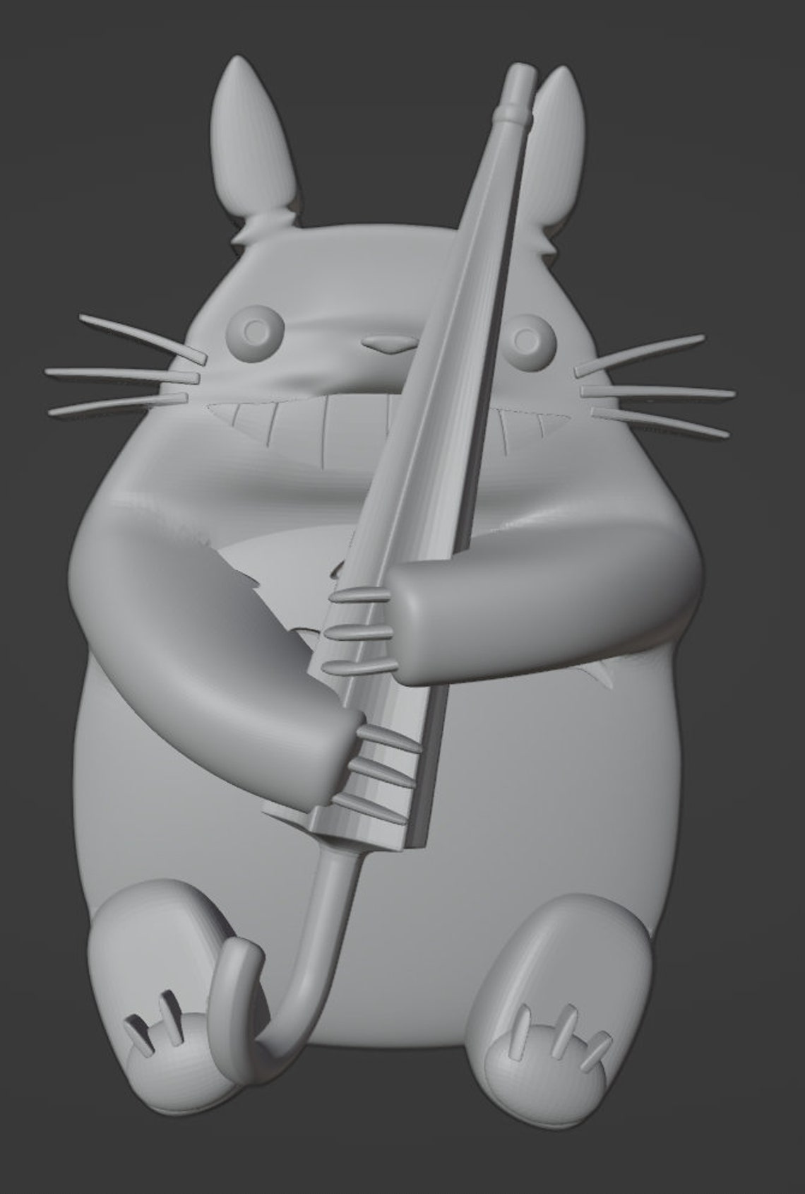 Totoro Clothes Hook - Ghibli - Stl-file for 3D Printing - Etsy