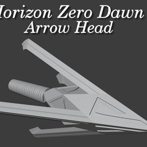 Arrowhead From Horizon Zero Dawn 2 - Stl-file for 3D Printing - Etsy