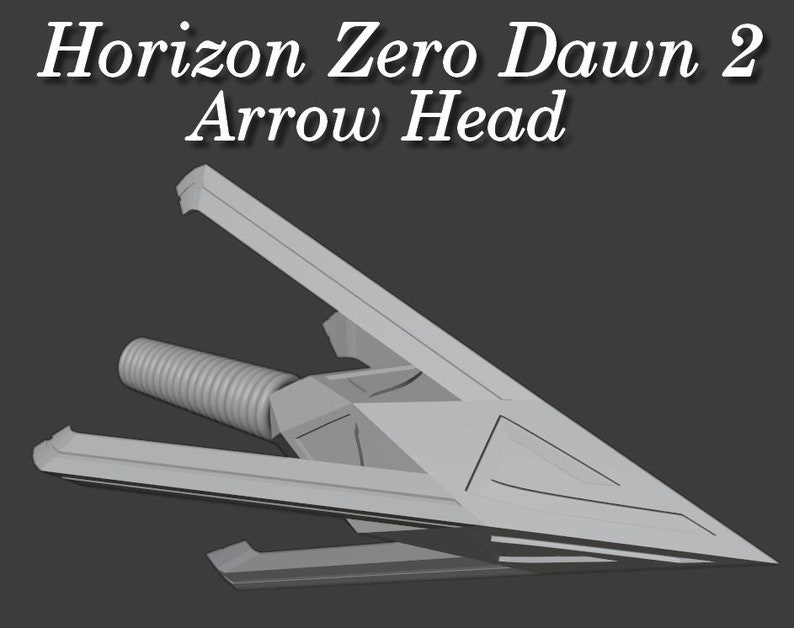 Arrowhead From Horizon Zero Dawn 2 - Stl-file for 3D Printing - Etsy