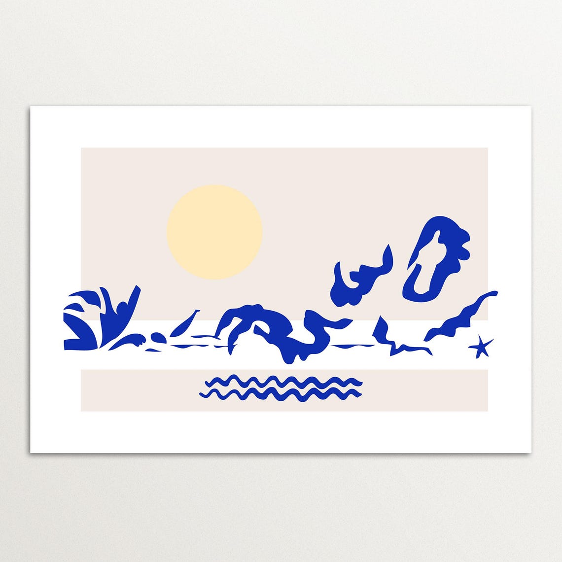 Matisse La Piscine Poster – Abstract Swimming Pool Cutouts, Vintage ...