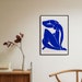 BLUE NUDE Cutout Print Henri Matisse Minimalist Modern Wall - Etsy