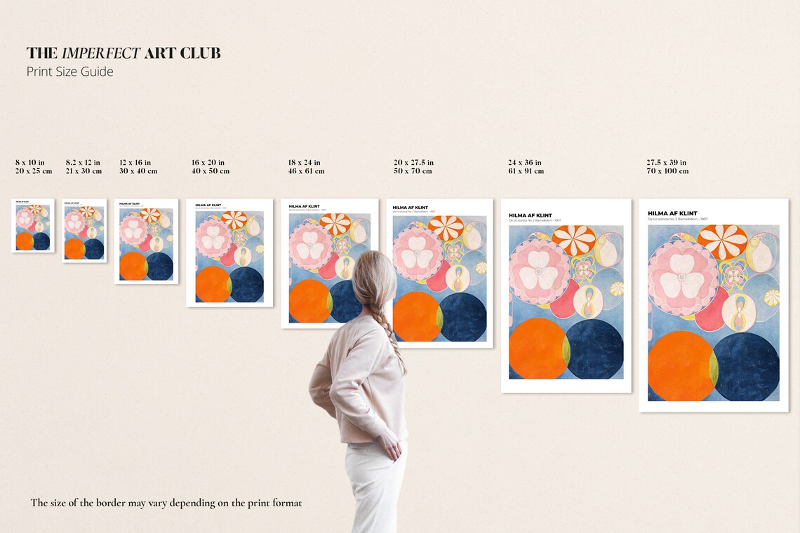 Hilma af Klint Exhibition Poster The Ten Largest No. 2 | Etsy