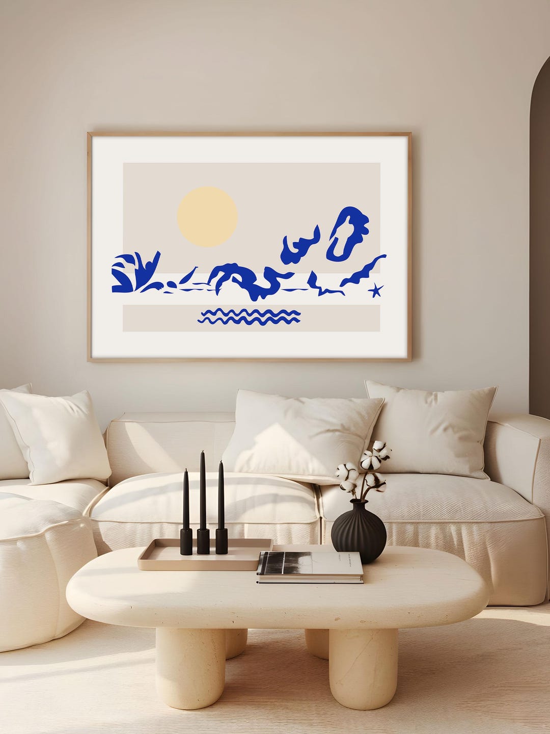 Matisse La Piscine Poster – Abstract Swimming Pool Cutouts, Vintage ...