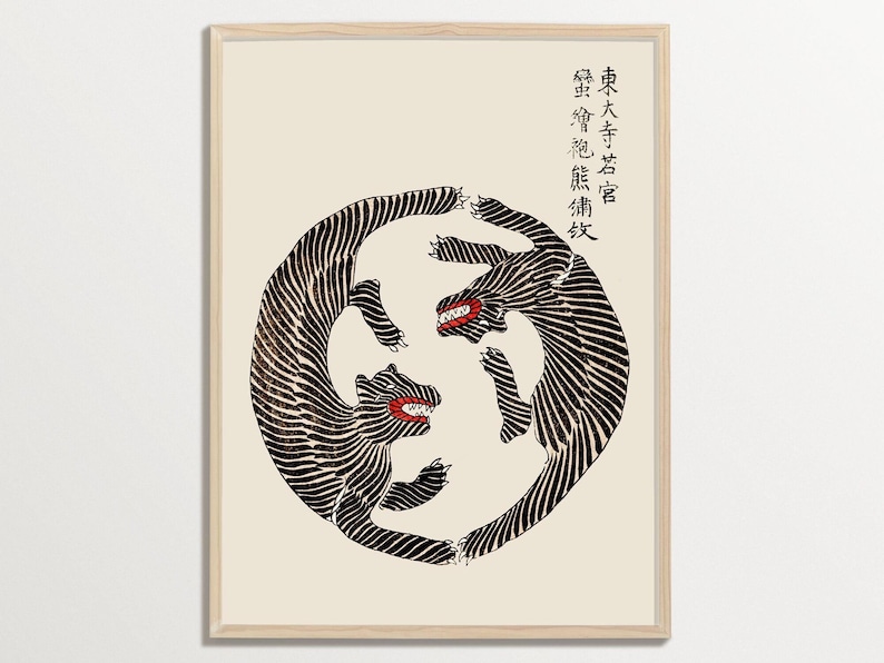 Japanese Wall Art by Taguchi Tomoki, Japanese Woodblock Print ...