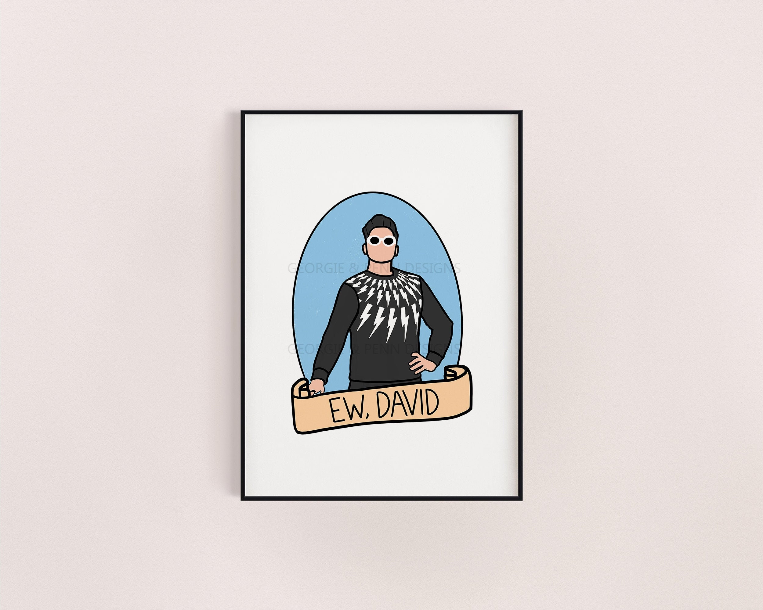 Ew David Print David Rose Schitt's Creek Printable Wall Art Home Décor ...