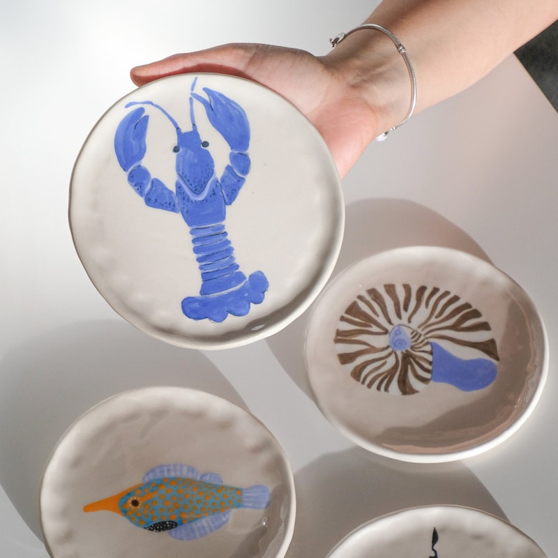 Ceramic Sea Life - Etsy