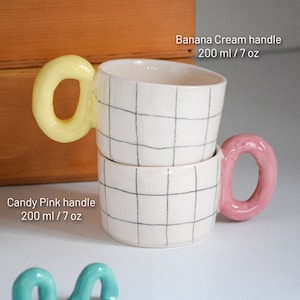 Funky Mugs Collection | Unique Handmade Ceramic Coffee Cups, Use or ...