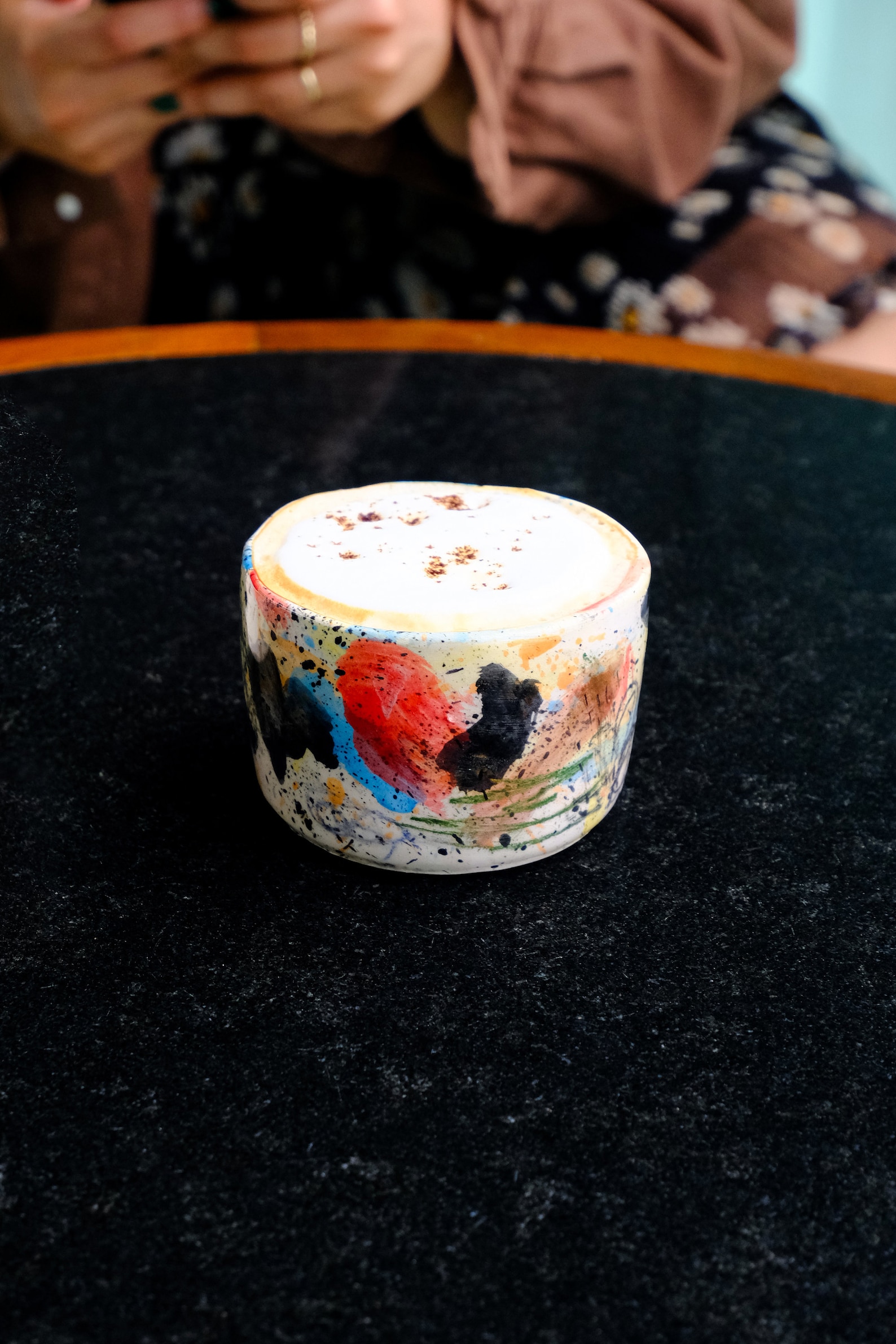 Art Cup Handmade Ceramic for Coffee, Pottery Cup Collection Decoration ...