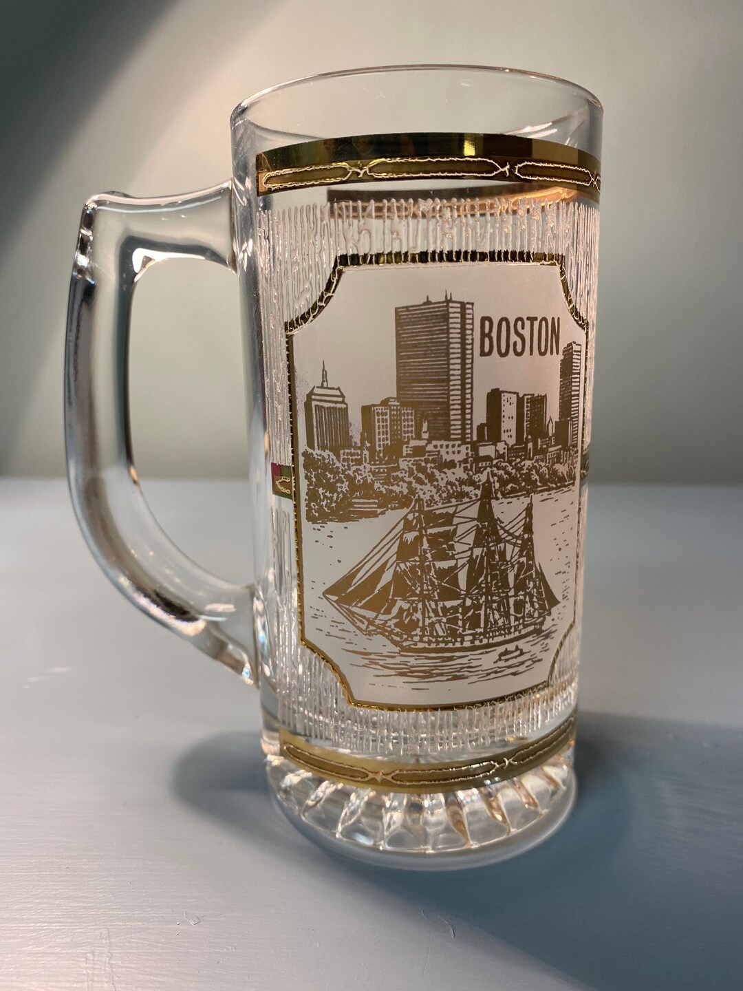 Beautiful Vintage 22k Gold Boston Culver Beer Mug - Etsy
