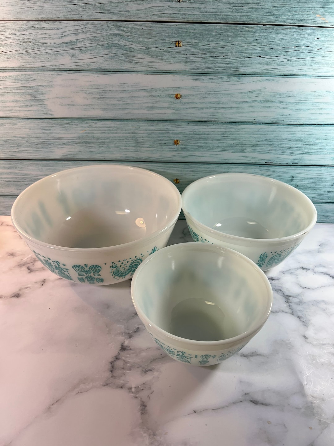 Pyrex Amish Butterprint Nesting Bowl Set of 3 - Etsy