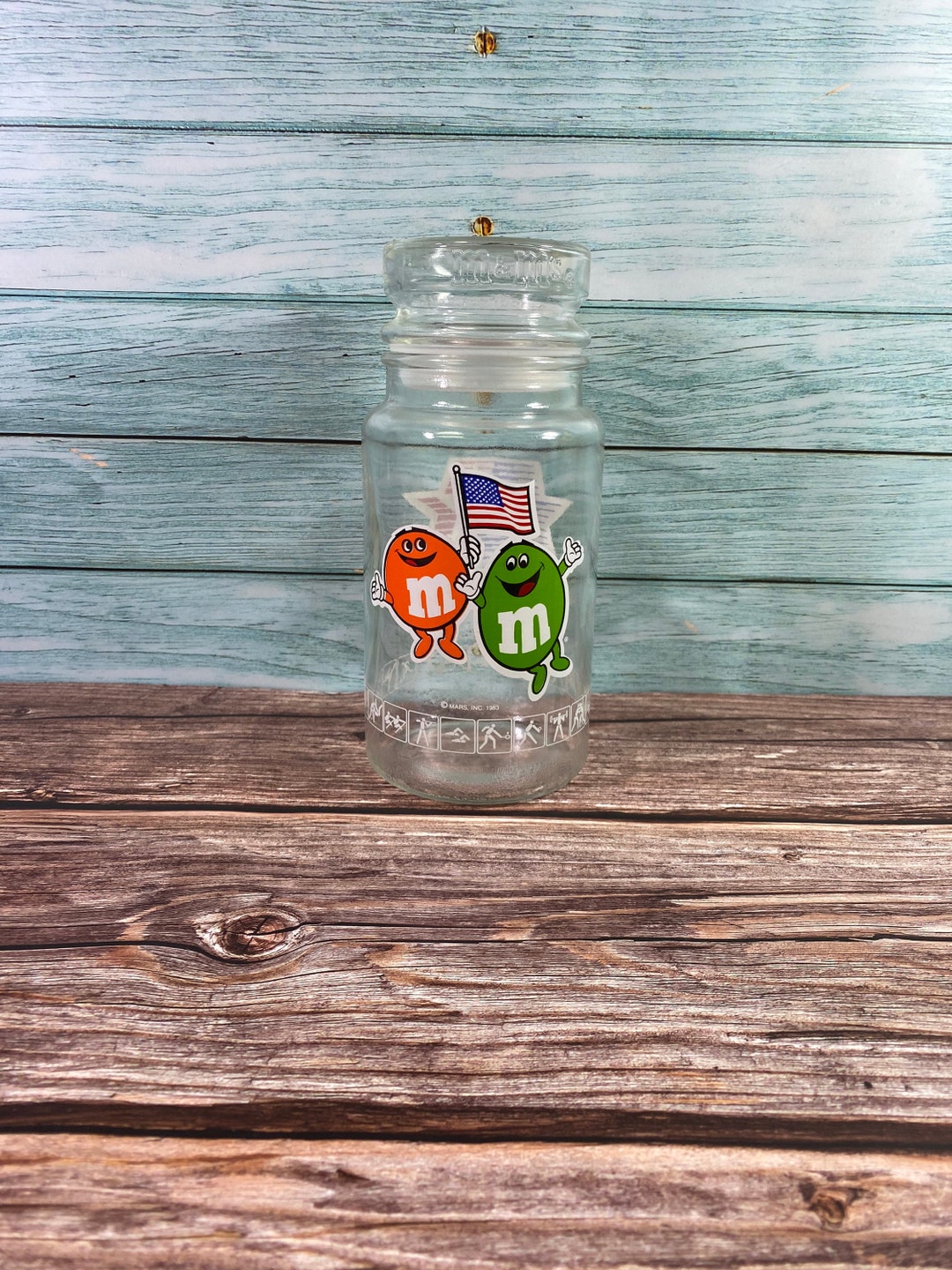 1984 Los Angeles Summer Olympics M&M Candy Jar - Etsy