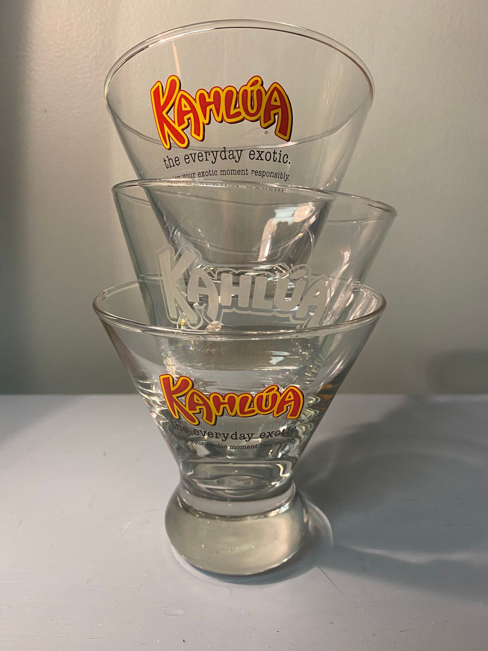 Set of 3 Kahlua Glasses - Etsy