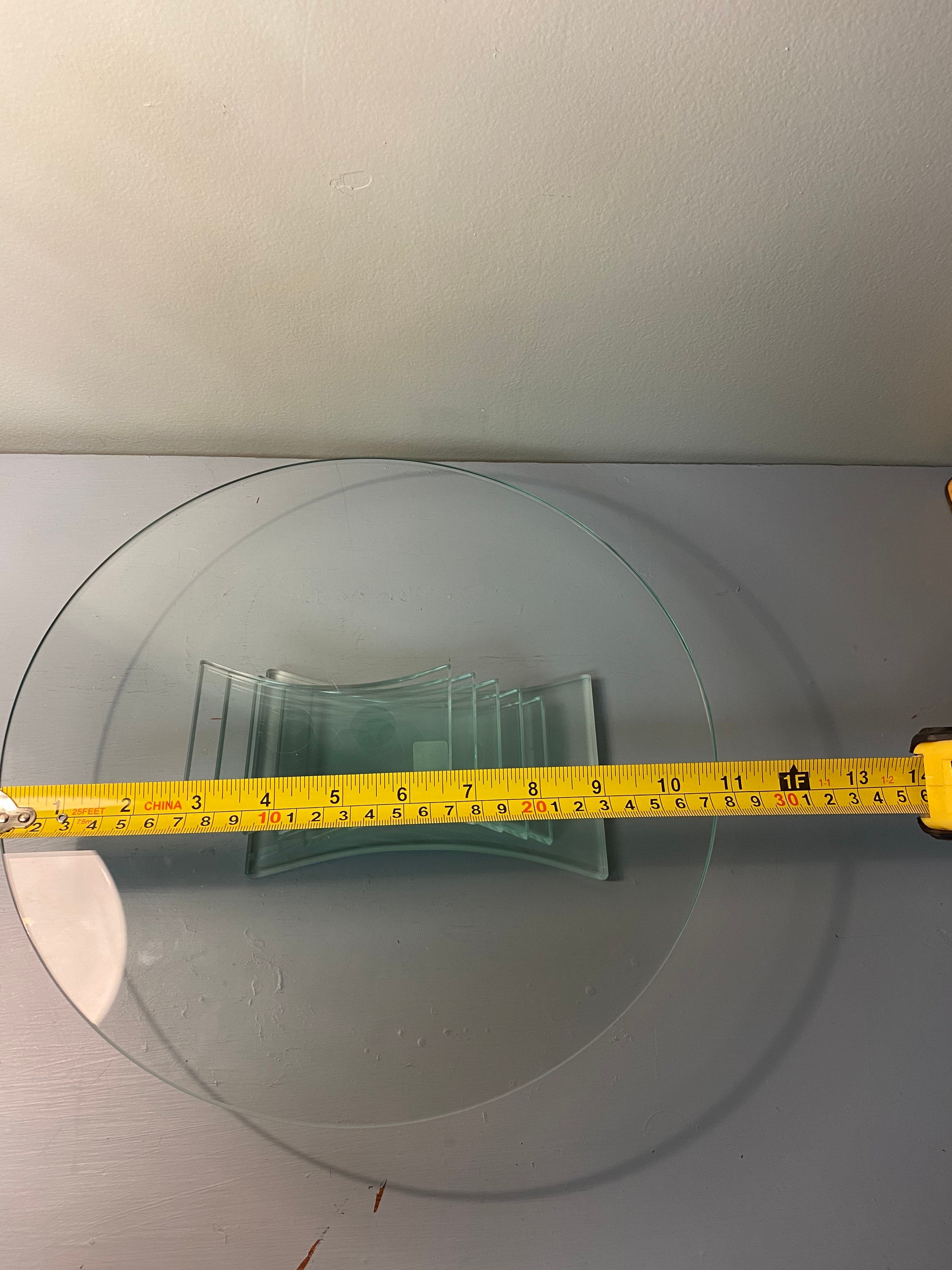 Partylite Stratus Glass Plate | 3 Wick Candle Holder - Etsy