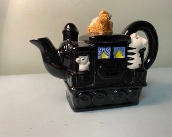 Train Teapot - Etsy