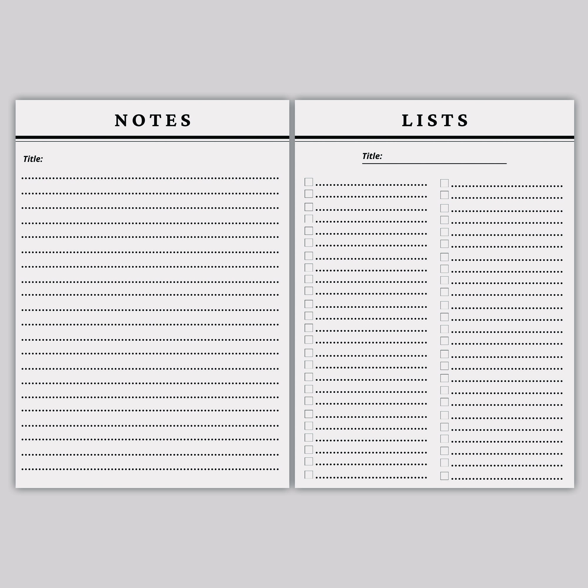 A4 Size Planner Pages, Helpful Organizer Inserts , Planner for Printing ...