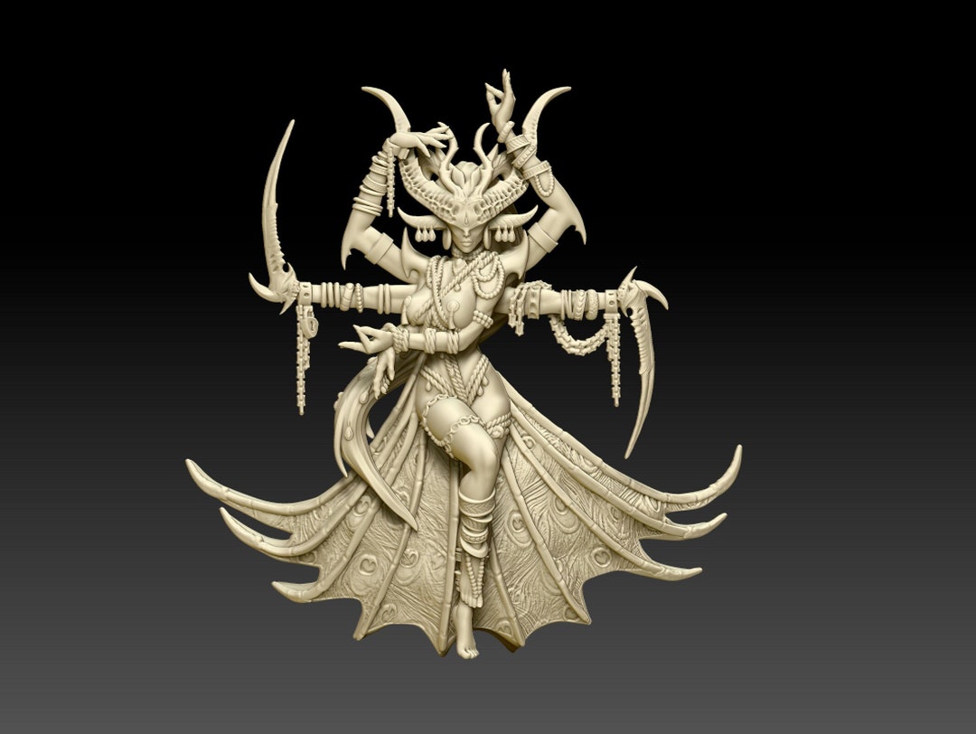 Demon Queen | Fantasy Miniature | Dnd Miniature | Dungeons and Dragons ...