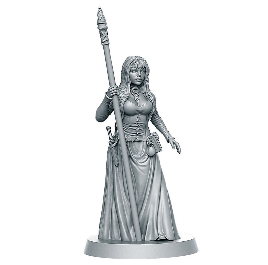Crys | Fantasy Miniature | Dnd Miniature | Dungeons and Dragons ...