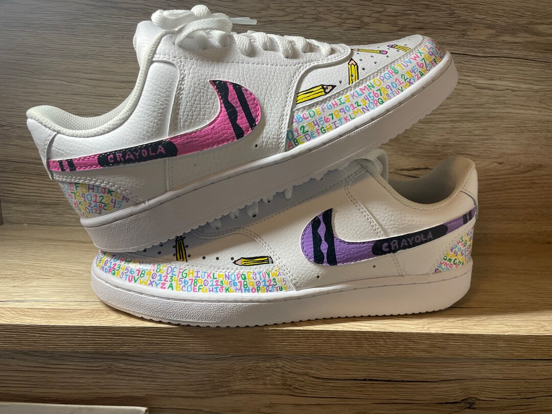 Custom NIKE Courts - Etsy