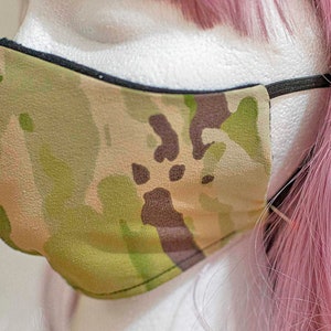 U.S. ARMY OCP Camouflage . Reversible Face Covering Mask | Etsy