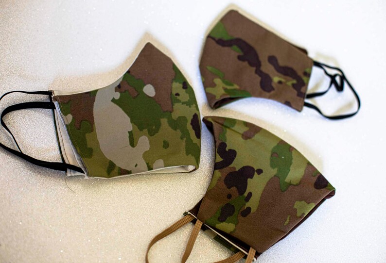 U.S. ARMY OCP Camouflage . Reversible Face Covering Mask | Etsy