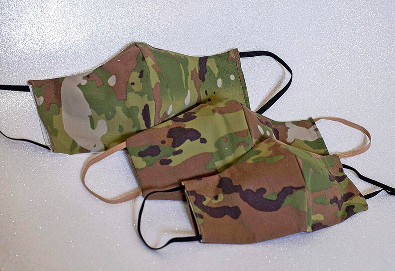 U.S. ARMY OCP Camouflage . Reversible Face Covering Mask - Etsy
