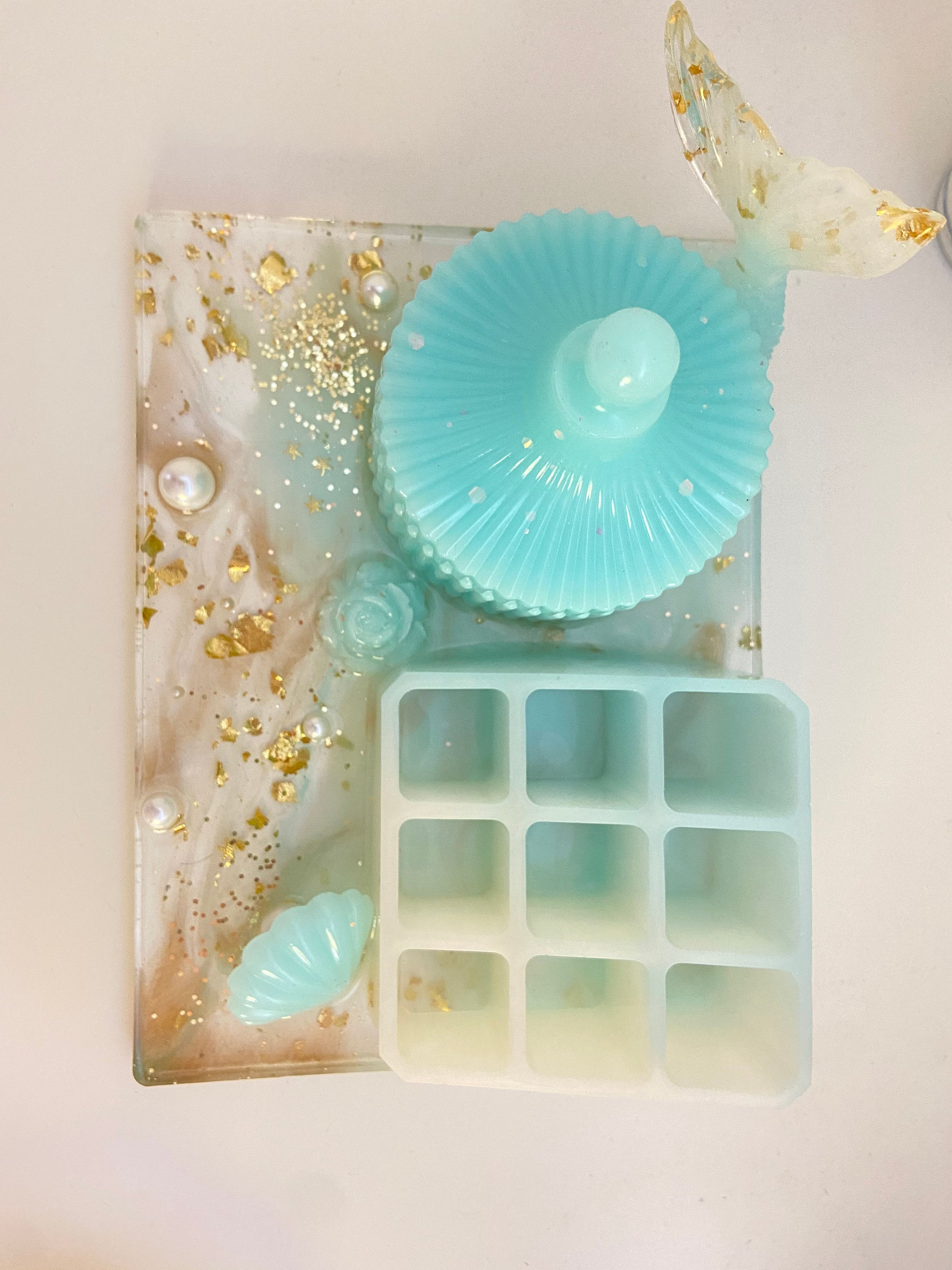 Resin Makeup Organizer Table Decor, Lipstick Storage,jewelry Box ...