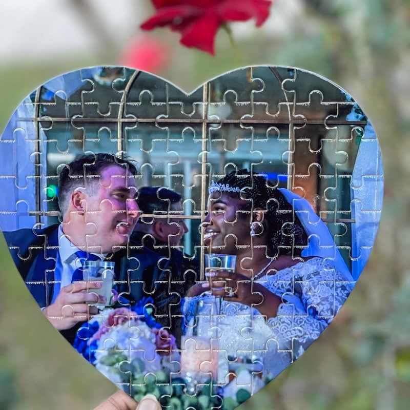 Heart Shaped Puzzle - Etsy