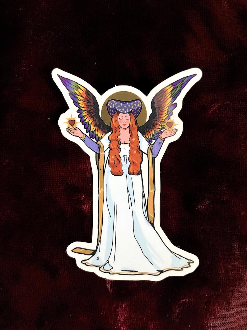 LGBTQ Pride Angel Stickers - Etsy