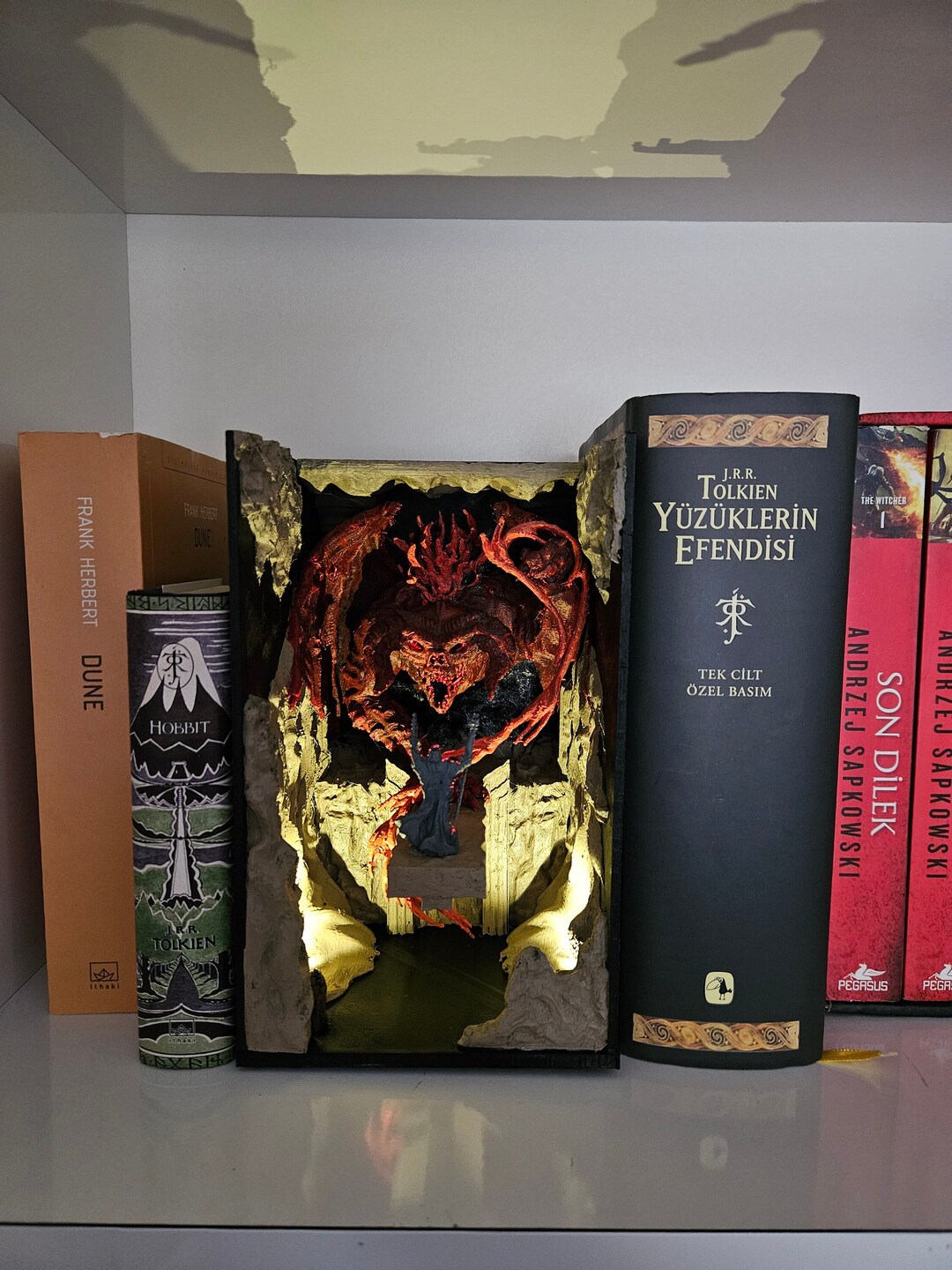 LOTR Booknook, Lord of the Ringsinspired Booknook, Bookend - Etsy