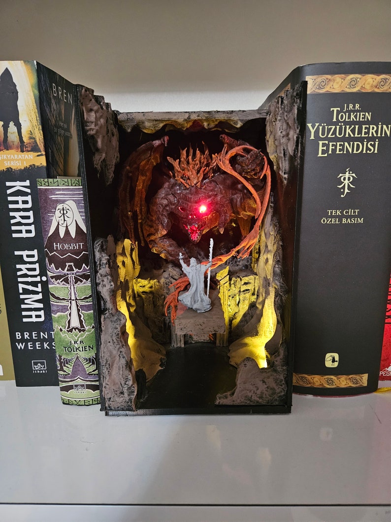 LOTR Booknook, Lord of the Ringsinspired Booknook, Bookend - Etsy