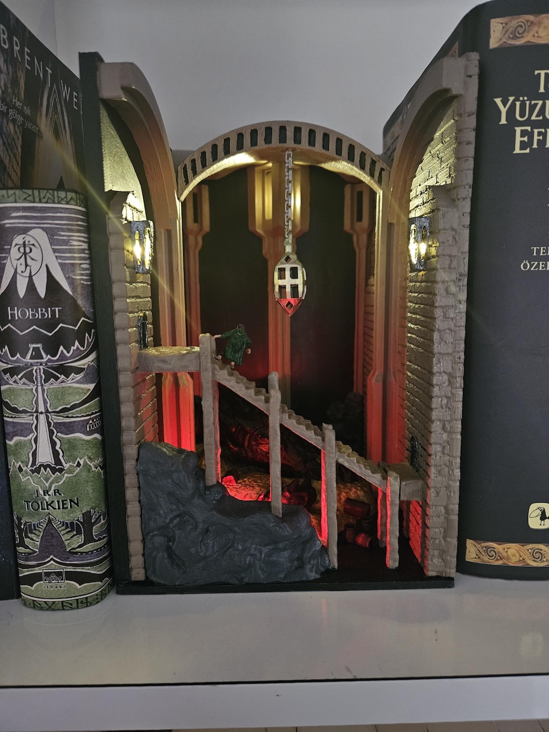 The Hobbit Book Nook, Lotr Book Nook, Lotr, Lord of the Rings, Lotr Fan ...