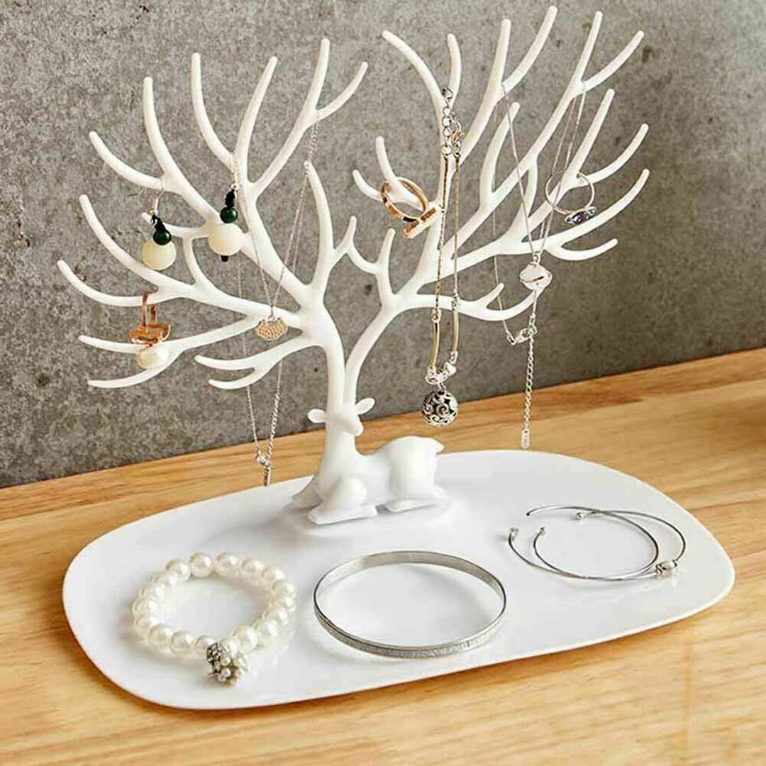 Jewelry Display Stand Organizer Deer Tree Jewelry Stand - Etsy