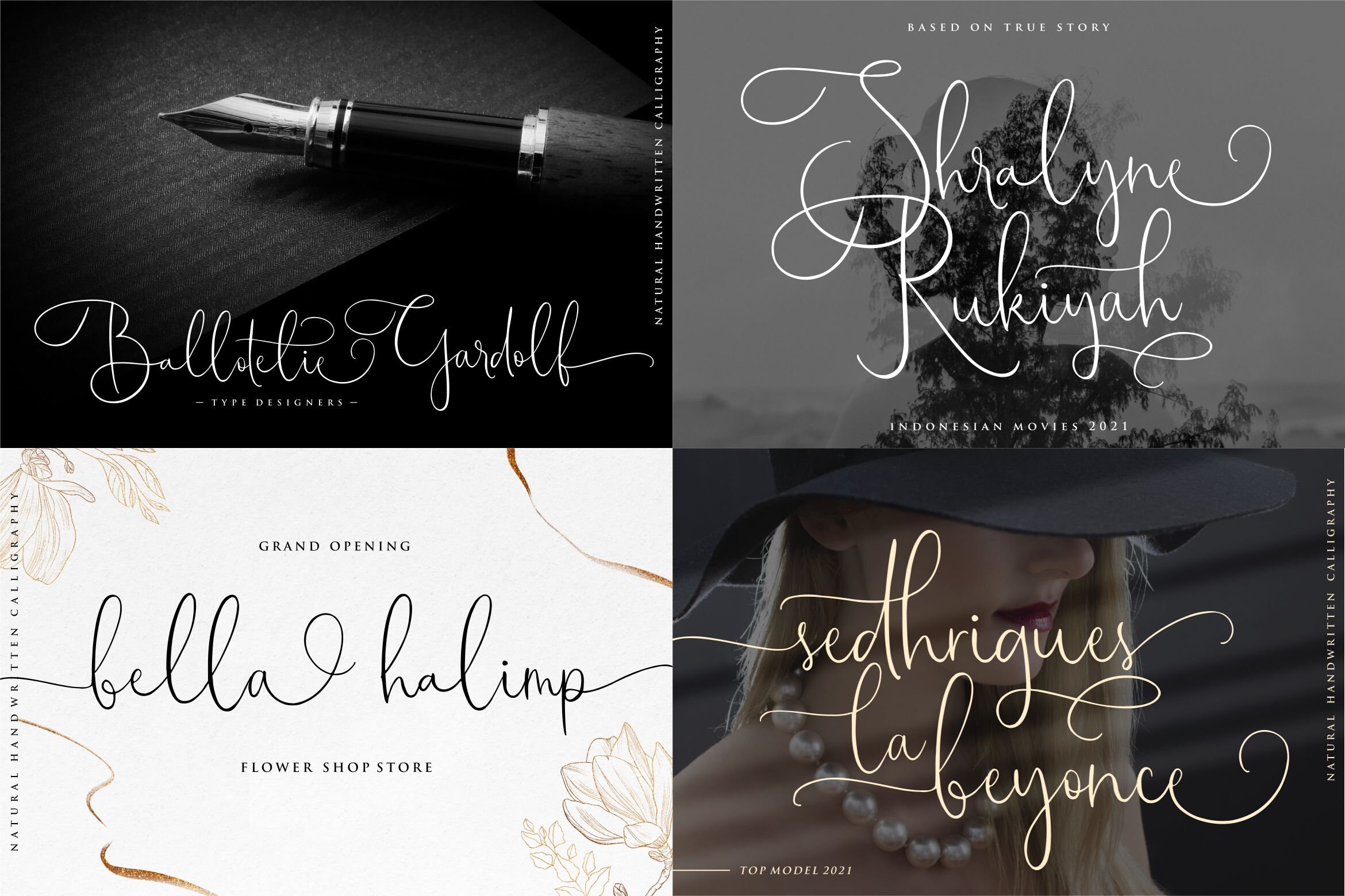 Crafting-font Bundle Calligraphy Font Farmhouse Font - Etsy