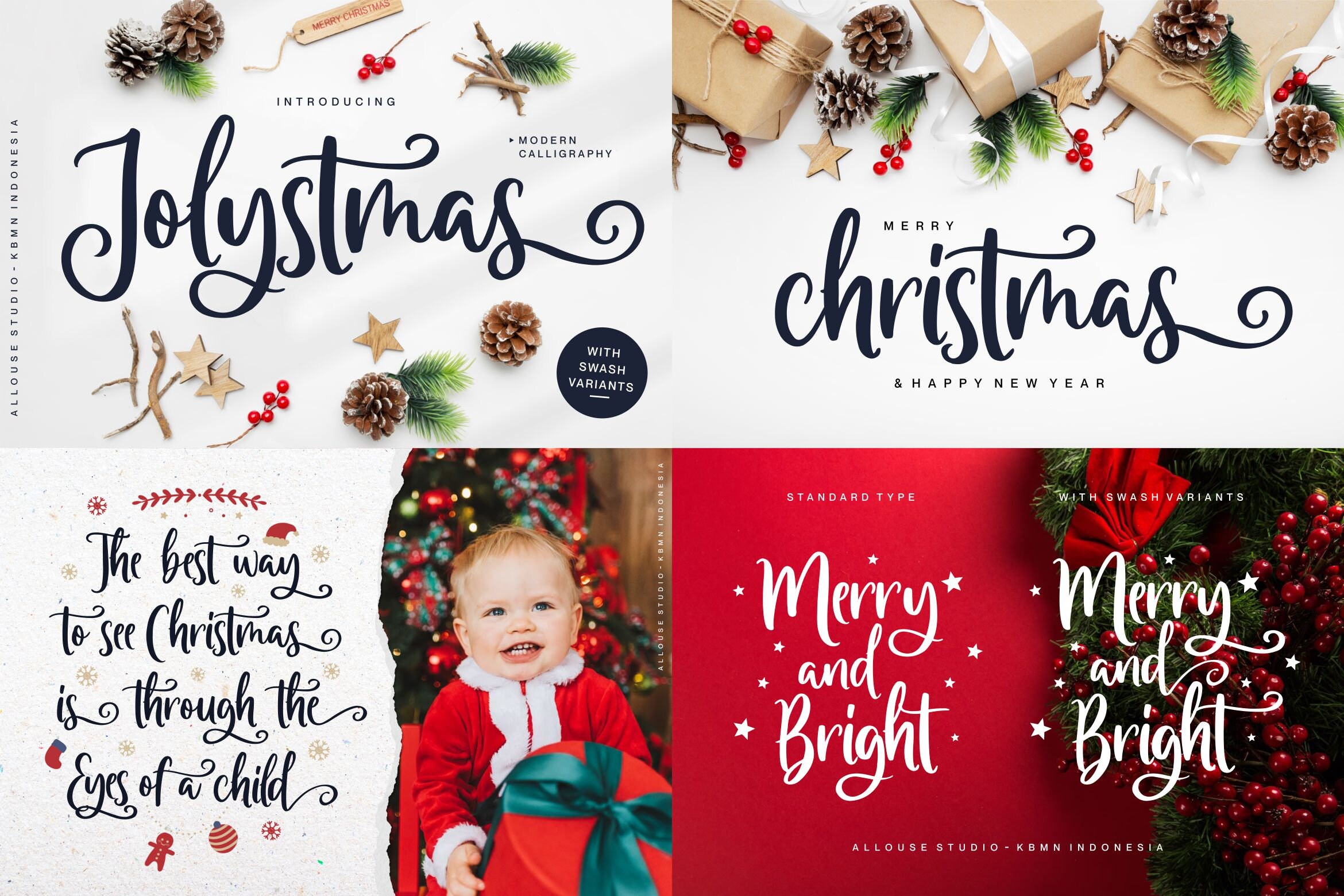 Christmas-font Bundle Cricut Fonts Procreate Fonts Canva - Etsy