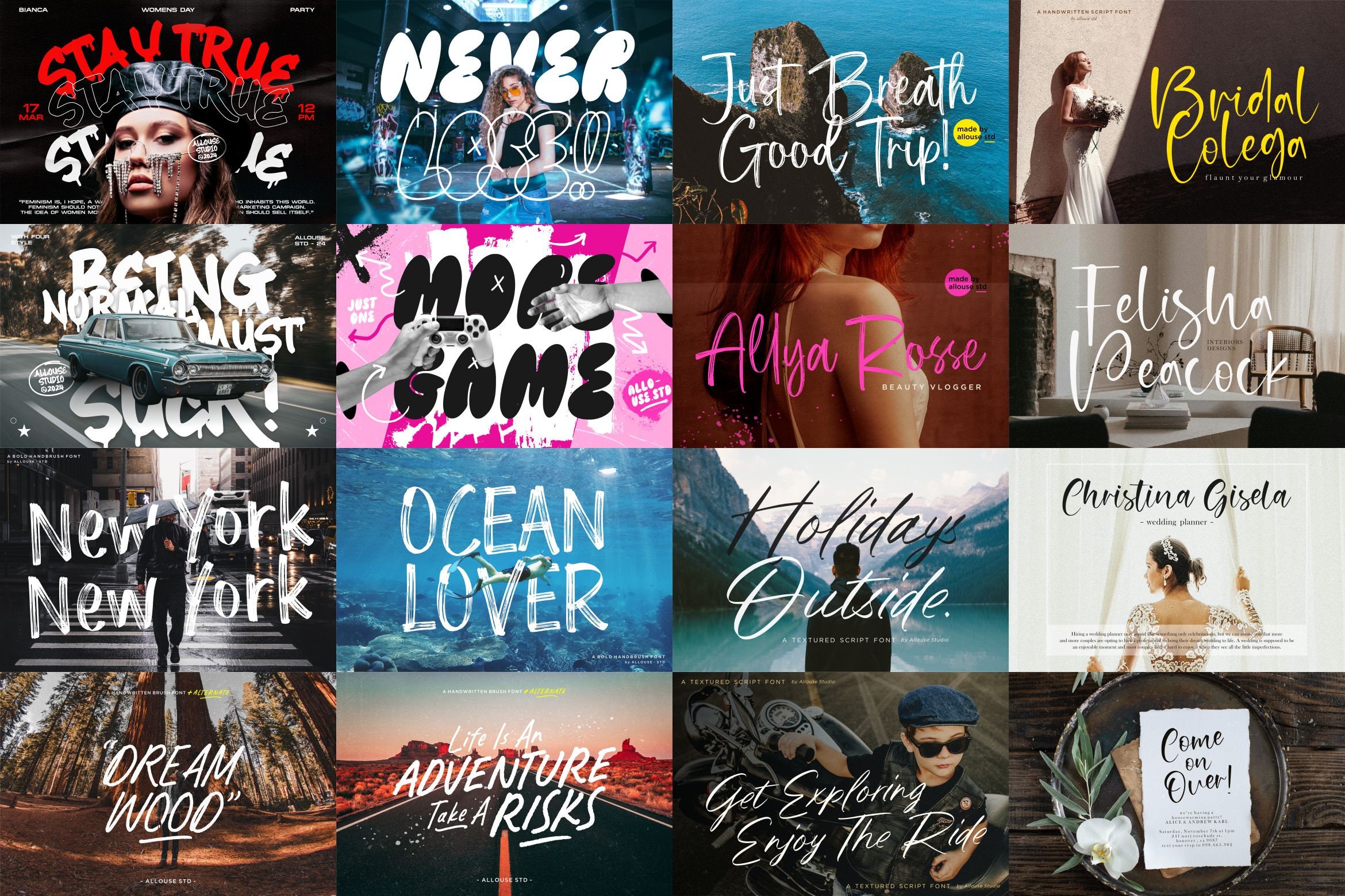 The Ultimate Font Bundles, Logo Font, Branding Font, Commercial Use ...