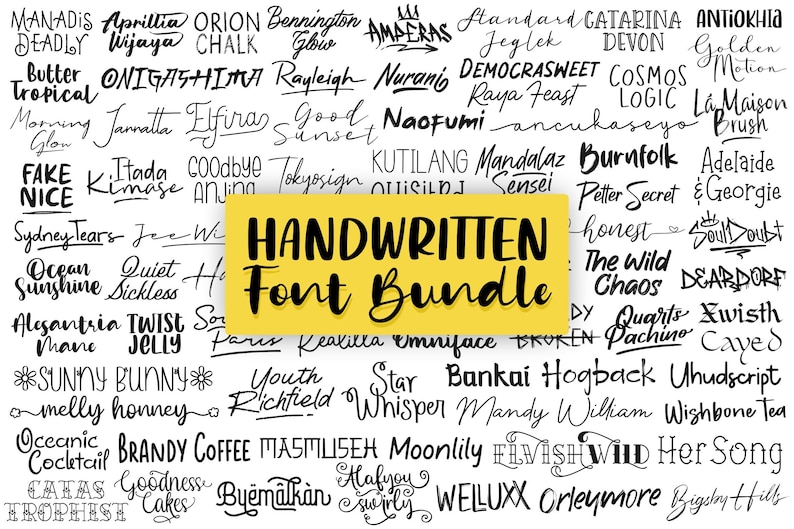 Fuente cursiva svg, fuente svg, fuente digital svg, paquete de fuentes ...