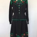Vintage 1940s 1950s Austrian Embroidered Bavarian Cardigan and Skirt ...