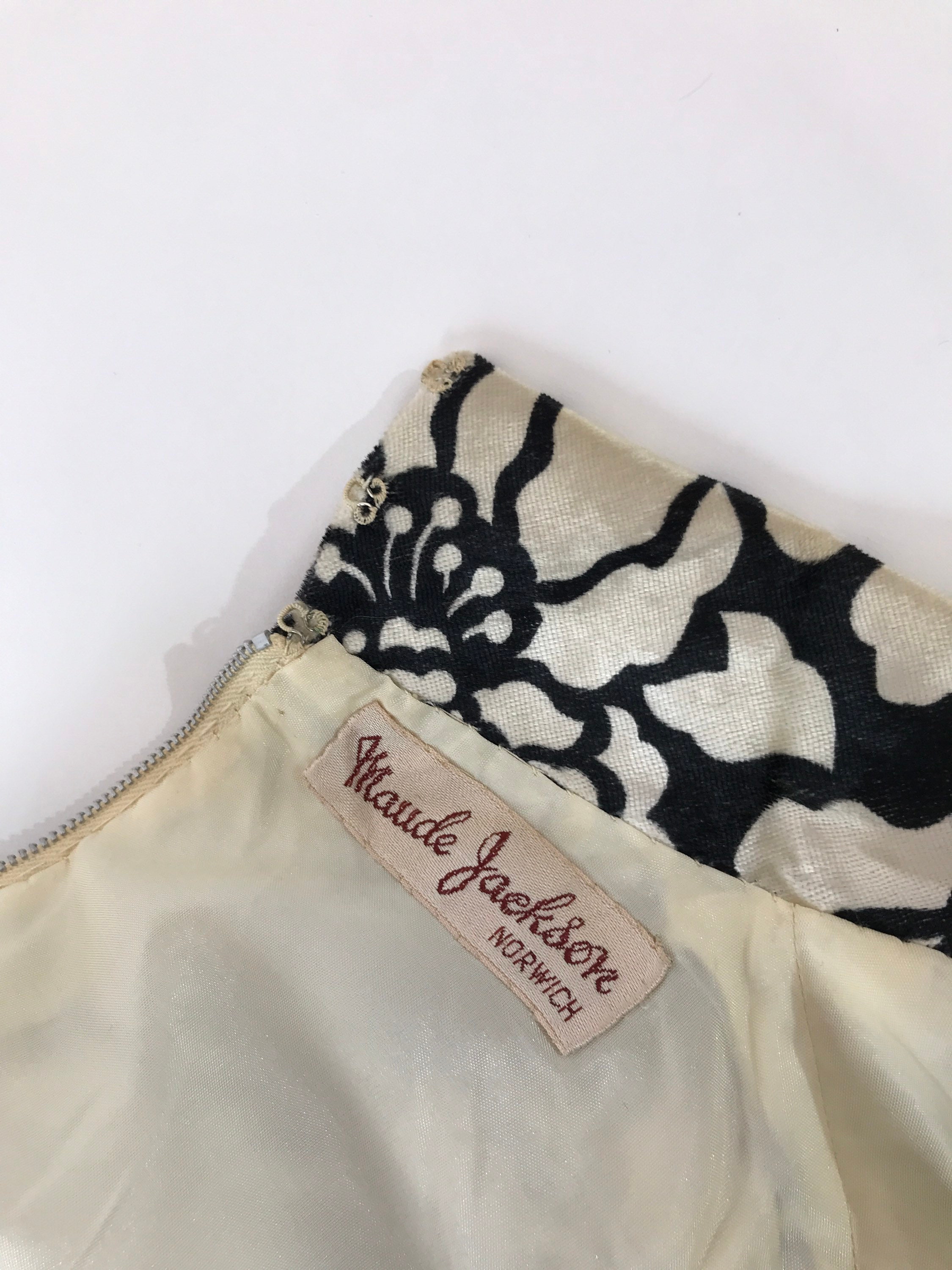 Vintage 1960s Velvet Dress by Maude Jackson - Etsy