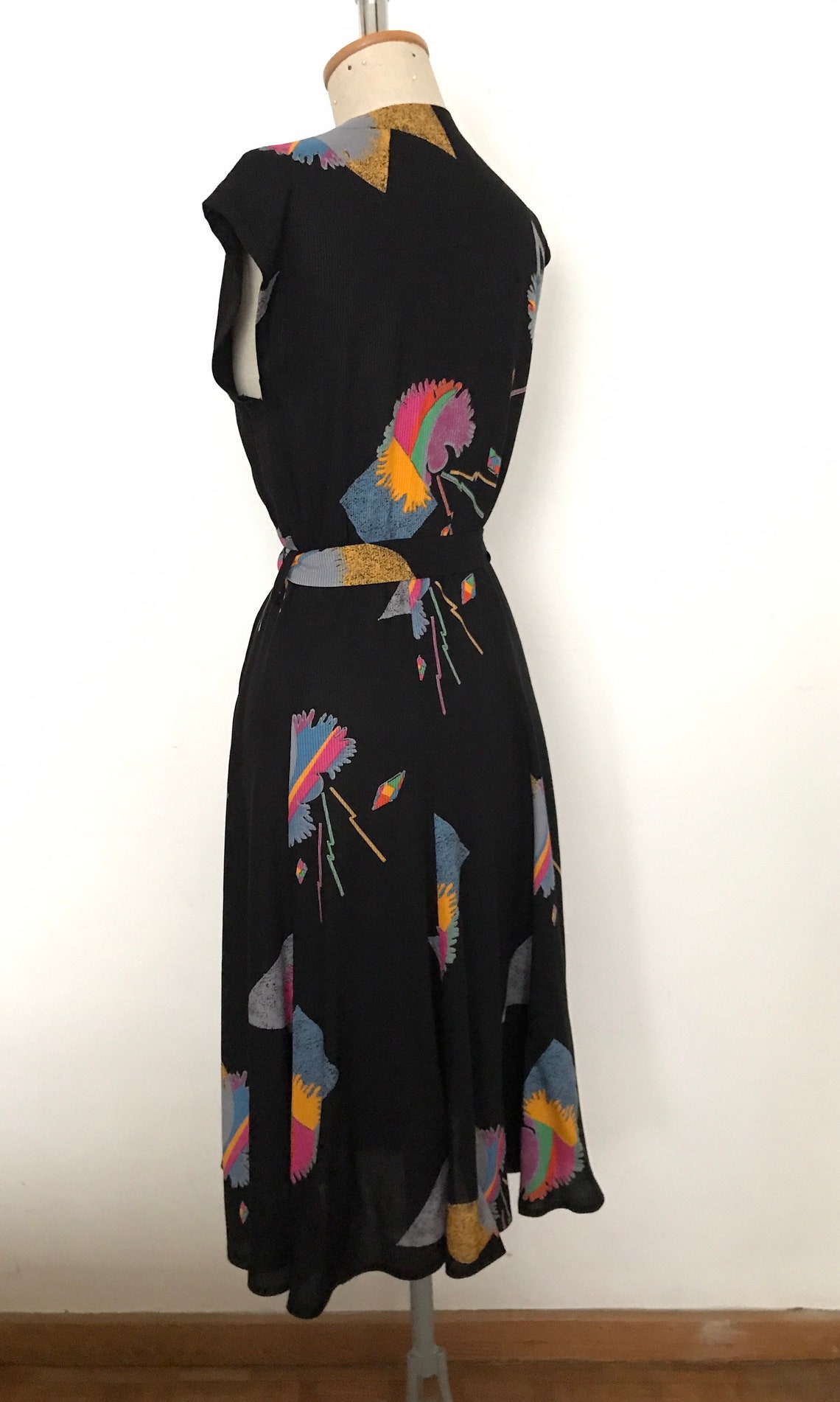 Vintage 1980s Chacok Dress / 80s French Designer Dress / - Etsy Australia